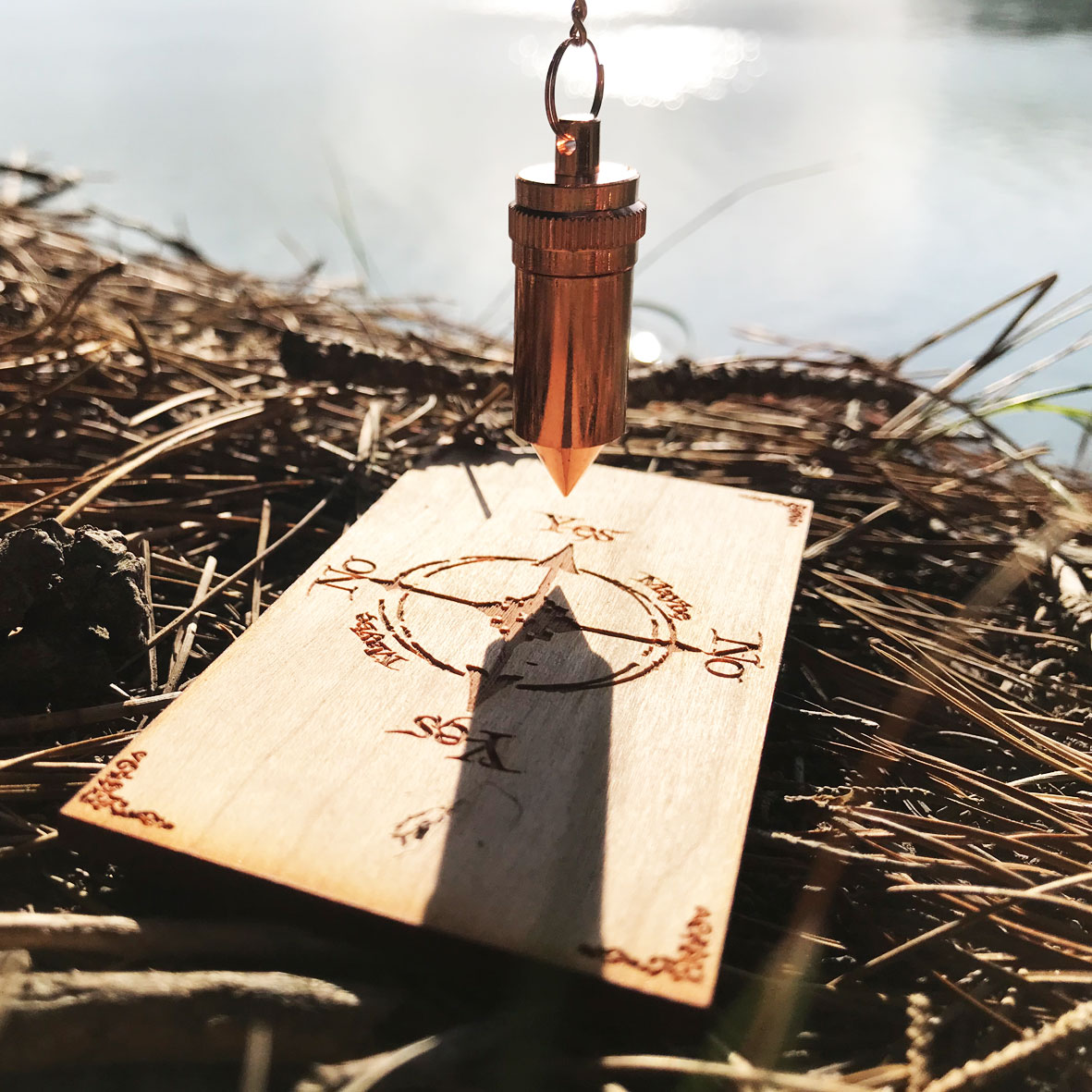 Bronze Bullet Chamber Pendulum Set – Jesse James