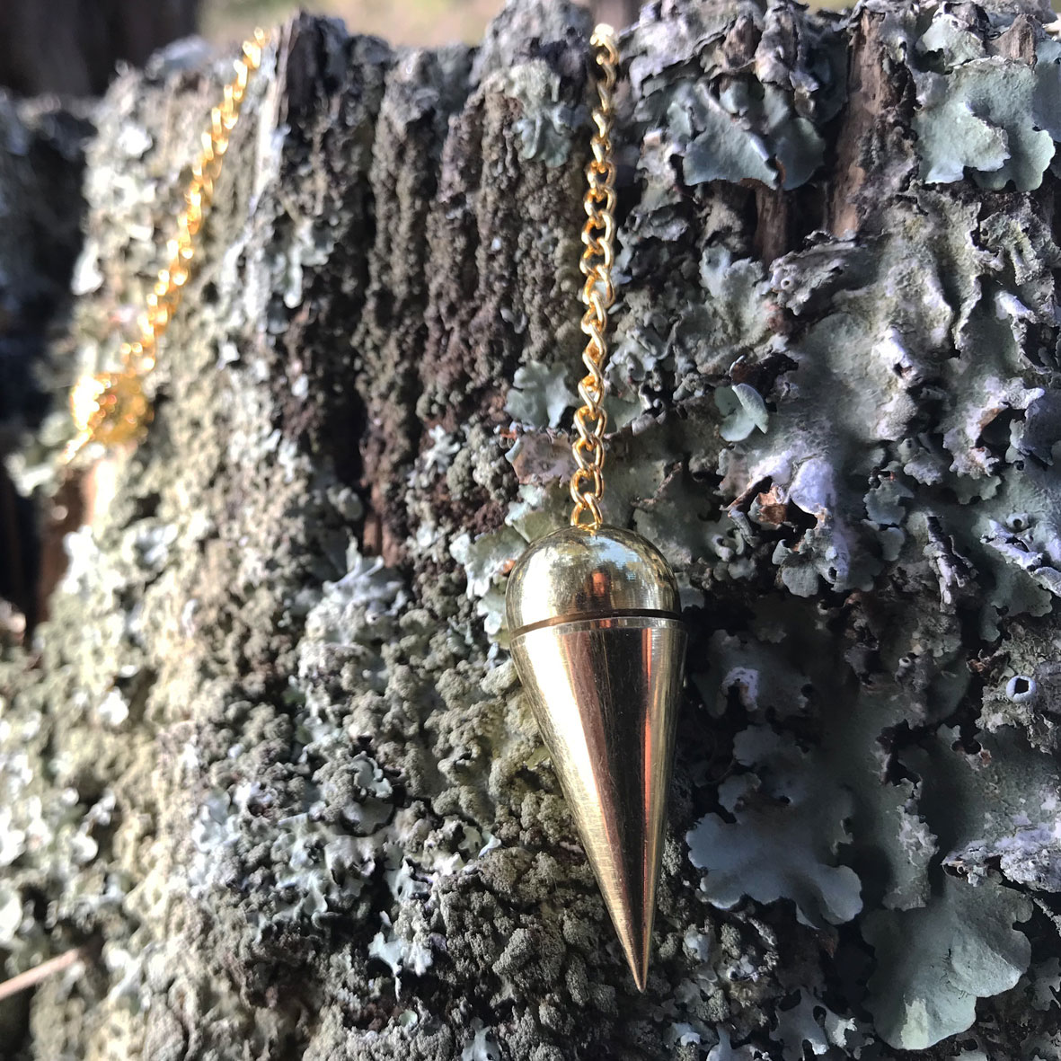 Golden Teardrop Chamber Pendulum Set – Jesse James